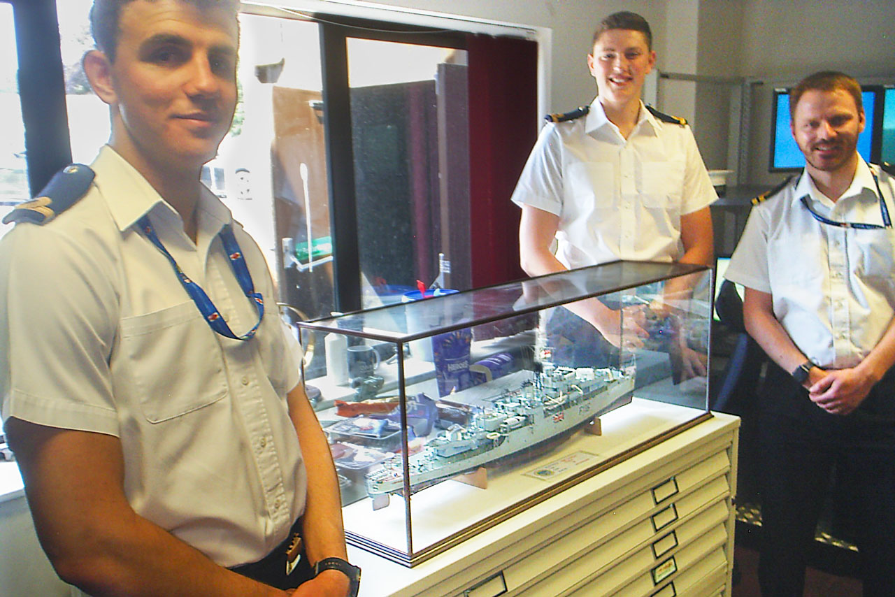 HMS Amethyst with the Navy – SRCMYC/SRCMBC