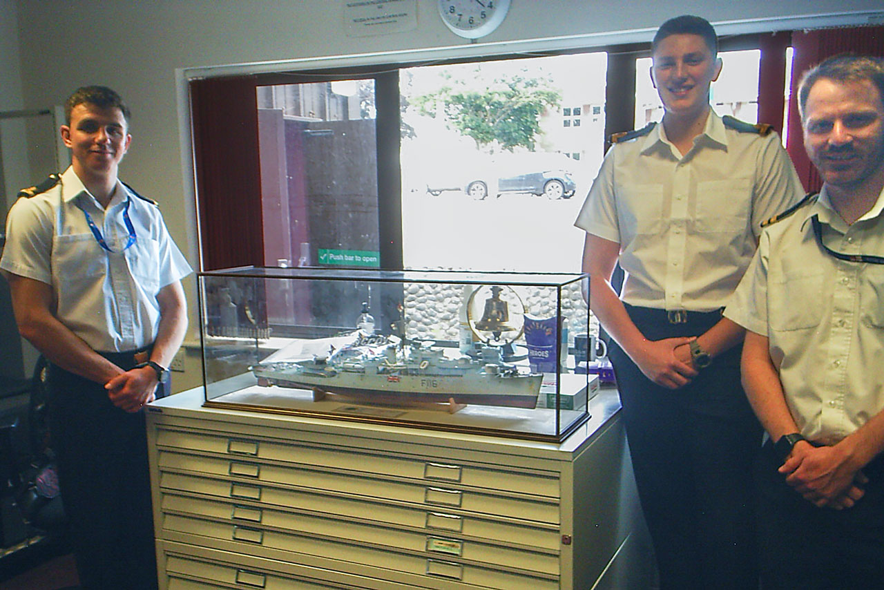 HMS Amethyst with the Navy – SRCMYC/SRCMBC