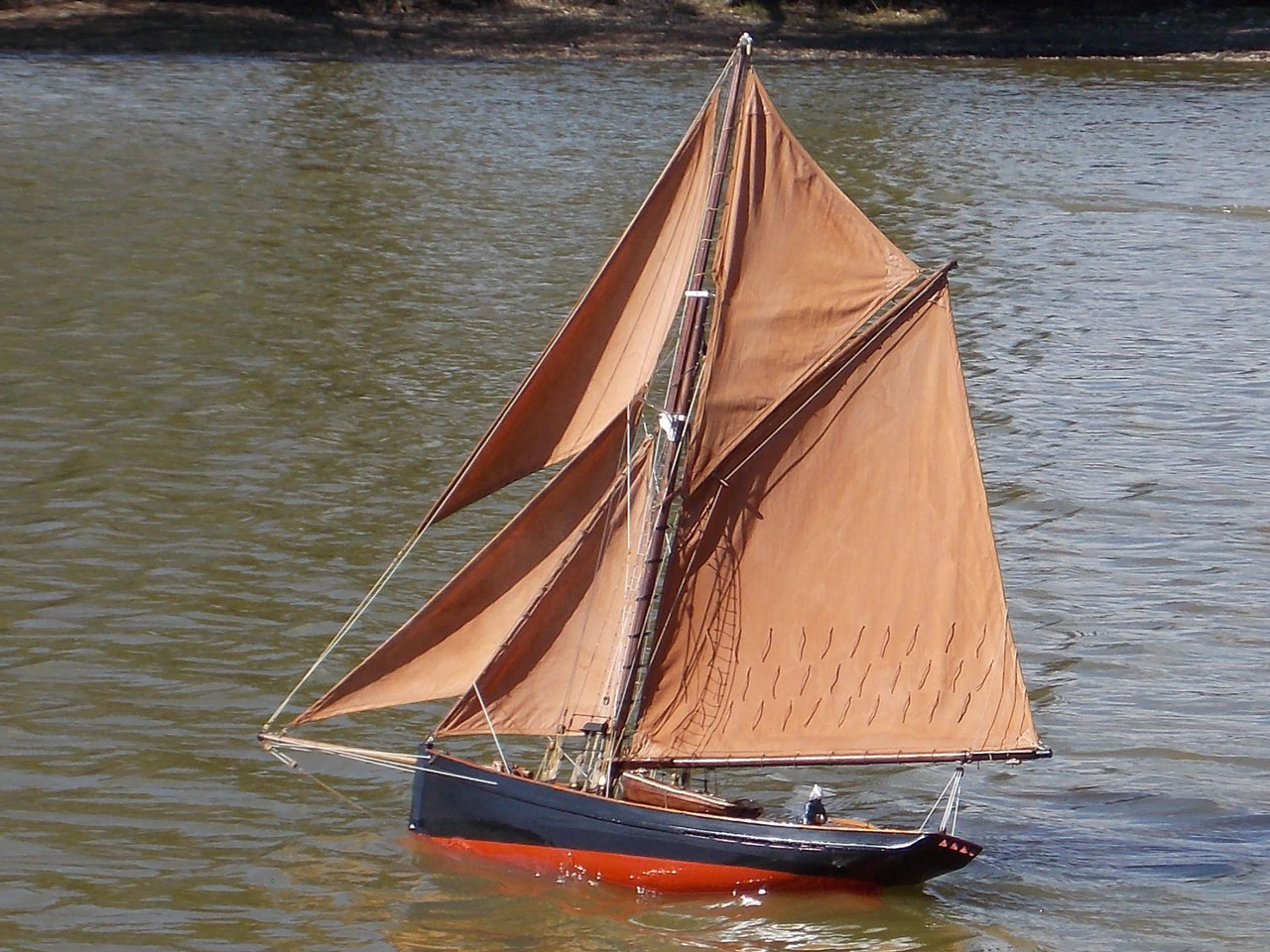 Jolie Brise (with new sails) – SRCMYC/SRCMBC